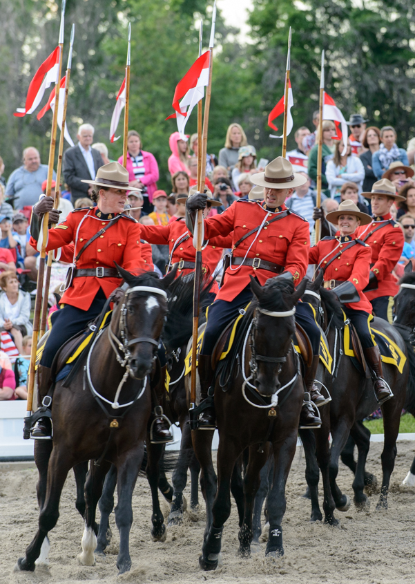 RCMP Musical Ride and the signature Sunset Ceremony | Robbie Morrison's ...