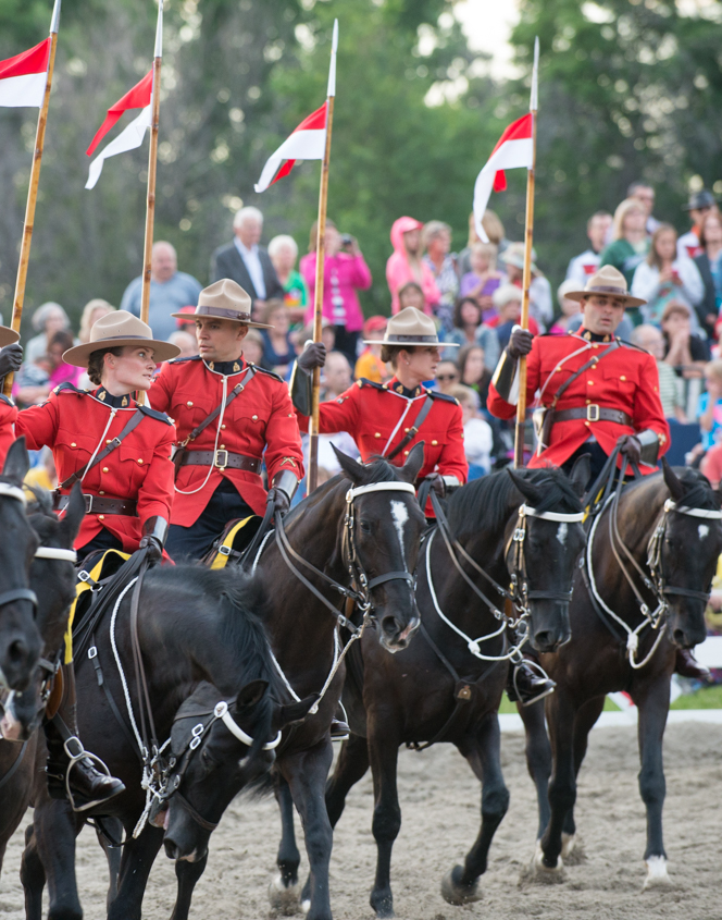 RCMP Musical Ride and the signature Sunset Ceremony | Robbie Morrison's ...